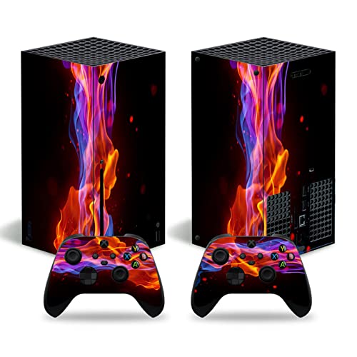 Guugoon Landscape Skins Compatible with Xbox Series X Console Controller, Vinyl Decal Stickers for Xbox Series X,4