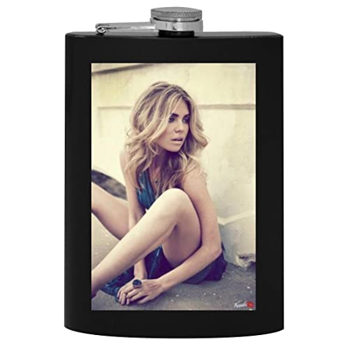 FC Carino B35Y22D63W0734633M07T32C02S27-8oz Black Hip Alcohol Drinking Flask PDI #PIDP734633