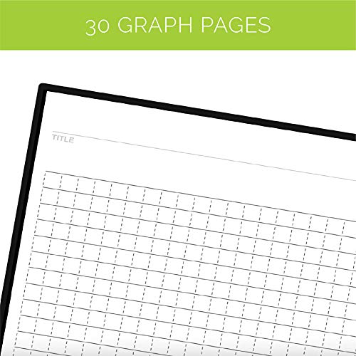 Rocketbook Matrix Graph Notebook - Eco-Friendly Reusable Notebook with 1 Pilot Frixion Pen & 1 Microfiber Cloth Included - Black, Letter Size (8.5" x11") (MTX-L-K-A)