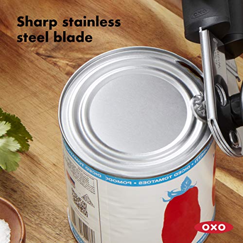 Hamilton Beach Smooth Edge Electric Automatic Kitchen Can Opener (76607) and OXO Good Grips Soft-Handled Manual Can Opener