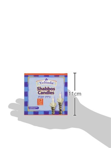 Yehuda 3 Hour Sabbath Candles, 12 ct