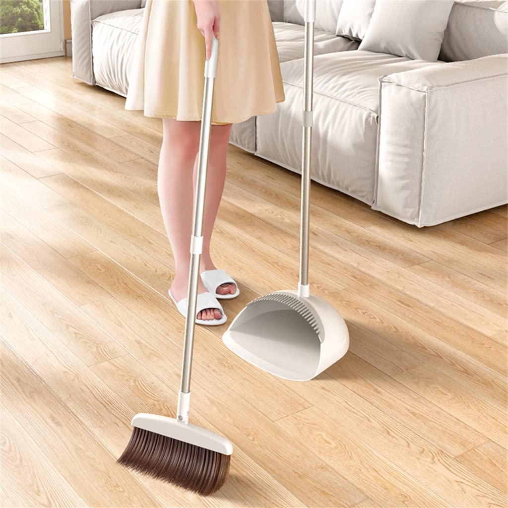 LYSLDH Broom and Dustpan Set Household Combination Sweeping Broom Combination Broom Hair Cleaning Set