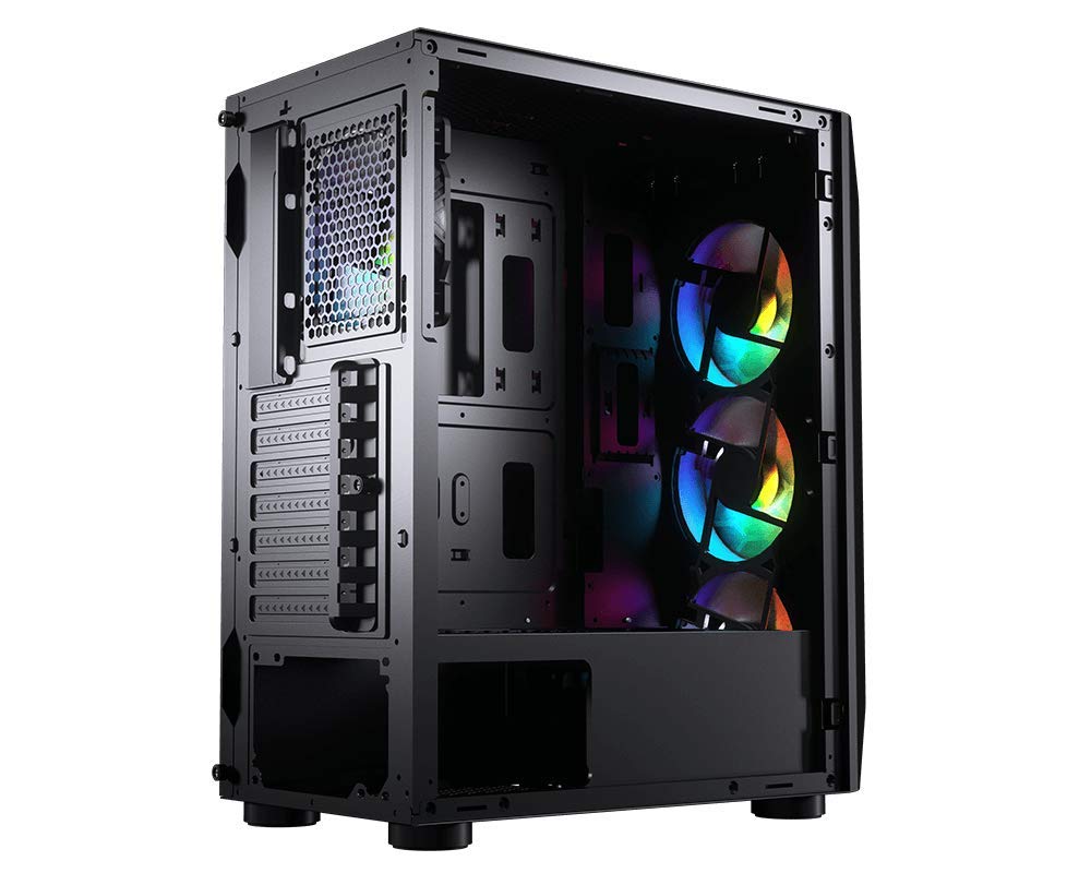 COUGAR MX410 Mesh-G RGB Powerful Airflow and Compact Mid-Tower Case