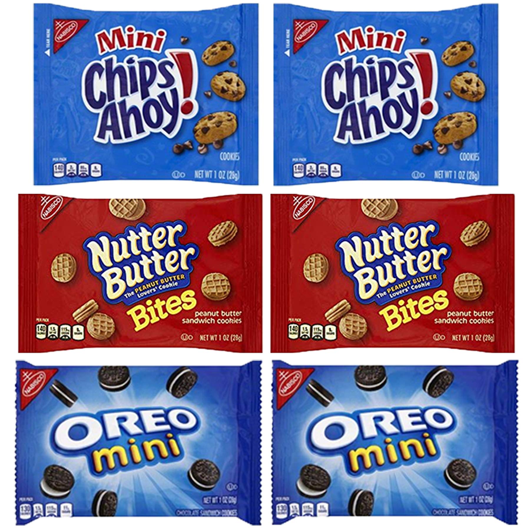 Cookies Variety Pack - Individually Wrapped Assortment - Sampler Bulk Care Package (30 Count)