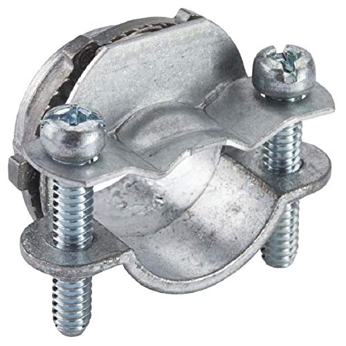 Halex β 3/8 Inch Non Metallic Twin Screw Clamp Connectors β 05103B β 100 Per Pack