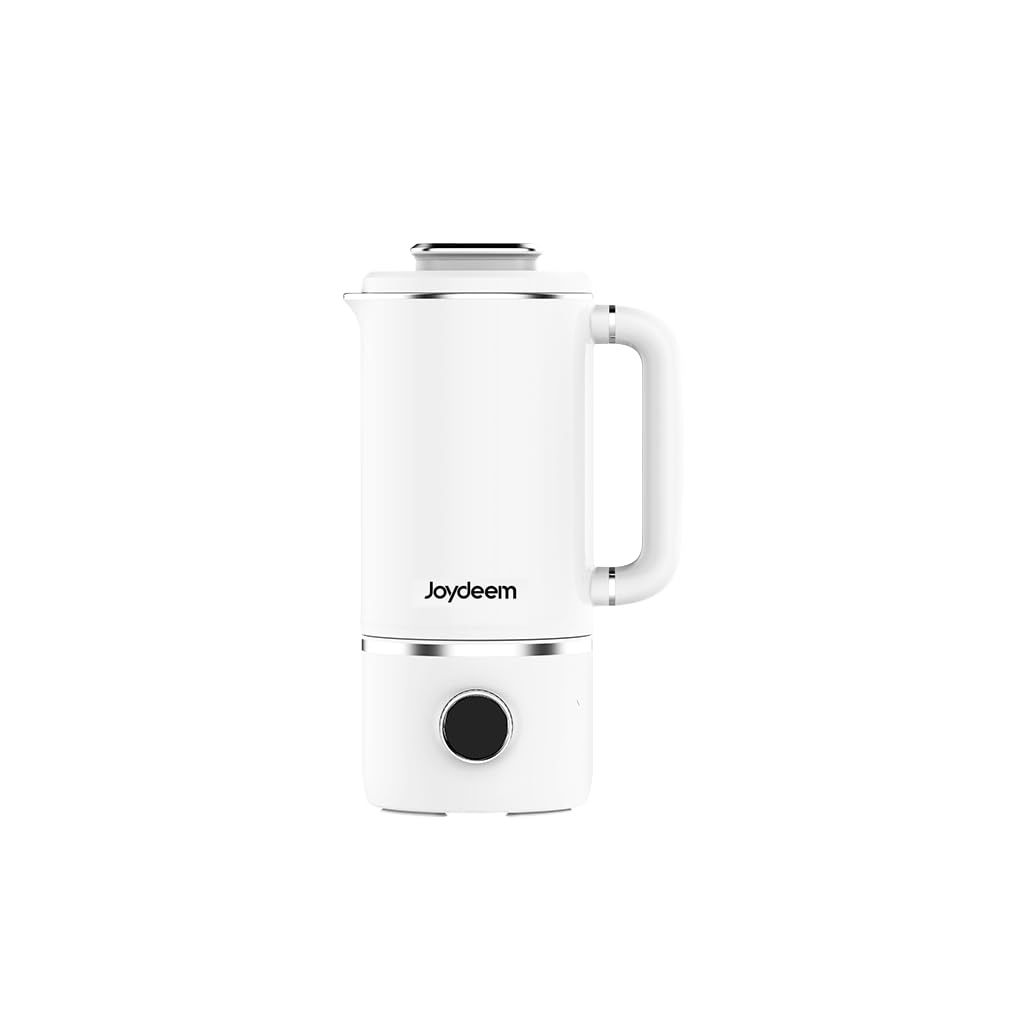 Joydeem JD-PB8200 Compact Blender with 10 Menus, Quiet Cooking Blender for Soymilk, Paste & Juice, 304 Stainless Steel, 12H Preset, 600ml