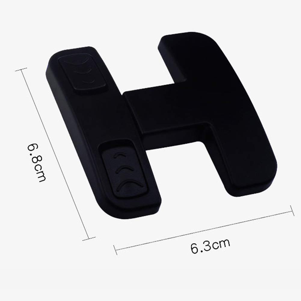 Home Refrigerator Fridge Lock, Door Window Child Safety Strap Lock Latch Catch, Easy to Install(Black)