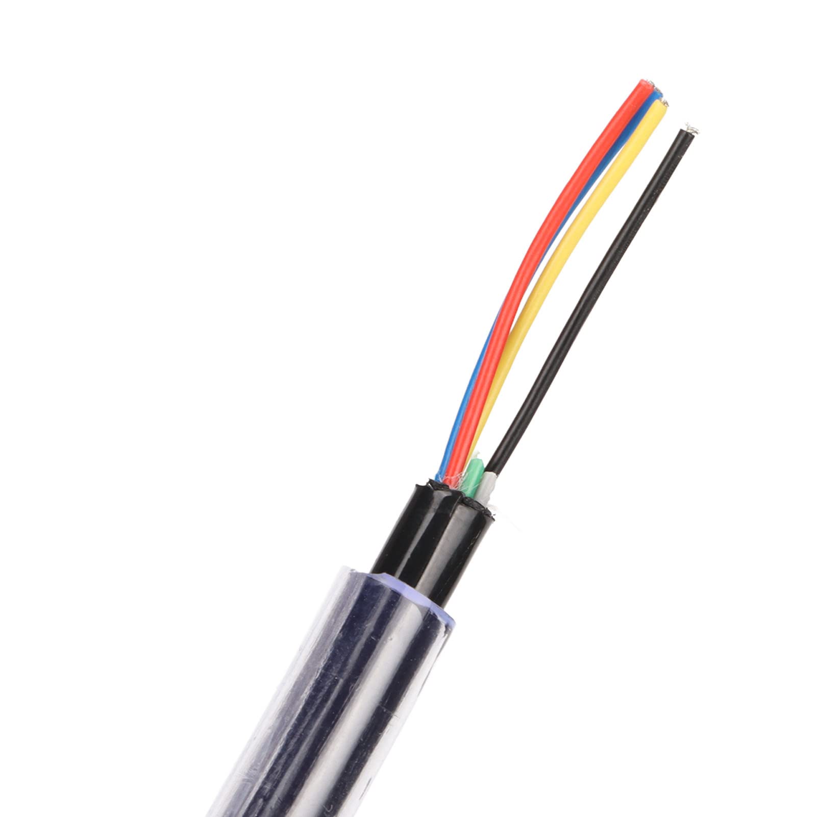 GOWENIC CB/HAM Radio Microphone Cable Replacement, Handy Extension Microphone Cord with Prewired 4 Pin Connector, Radio Transceiver Equipment Microphone Reinforced Cable, Extendable 180cm/70.8in