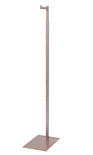 Rose Gold Adjustable Single Costumer (Adjustable from 48" to 72")