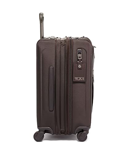 TUMI Alpha Continental Dual Access 4-Wheeled Carry-On Luggage - Rolling Suitcase for Men and Women - Luggage Carry-On with 4 Spinner Wheels - Rolling Luggage with Security Zippers - Anthracite