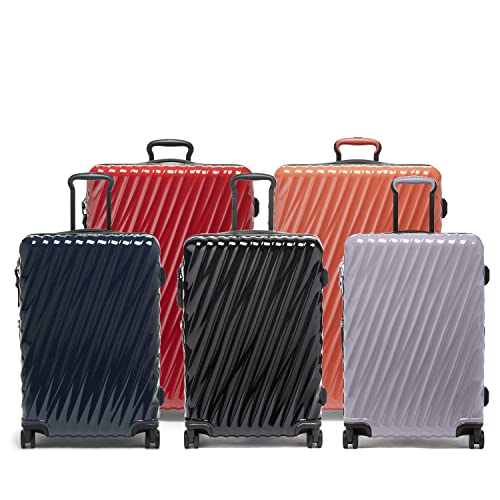 TUMI Women's 19 Degree Extended Trip Expandable 4-Wheeled Packing Case - Hard Side Suitcase with Spinner Wheels - Spacious International Travel Luggage with Secure Storage - Black