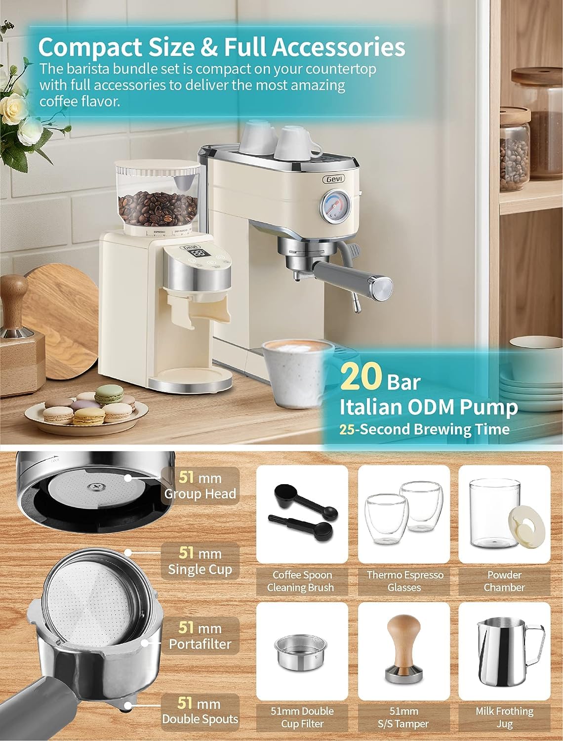 Gevi 4 Cups Small Coffee Maker, Compact Coffee Machine with Reusable Filter, Warming Plate and Coffee Pot for Home and Office