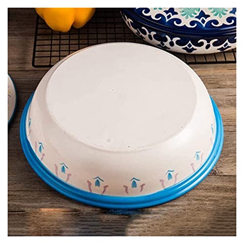Hand Painted Tajine Cooking Pot With Lid Ceramic Tagine Pot Cooking Pot For Cooking And Stew Casserole Slow Cooker 22.5.30