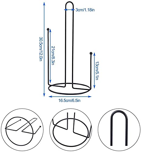 Kitchen Paper Roll Holder Paper Towel Rack Dining Table Kitchen Paper Roll Holder Vertical Paper Towel Storage Rack