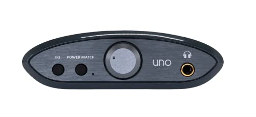 iFi uno - DAC & Headphone AMP - USB-C Input - Improve Lacklustre Audio - Streaming/Gaming/Music Modes Adjust Sound to Suit You - 32-bit/384kHz/DSD256/MQA - Windows/MAC/Smart Device/Active Speakers