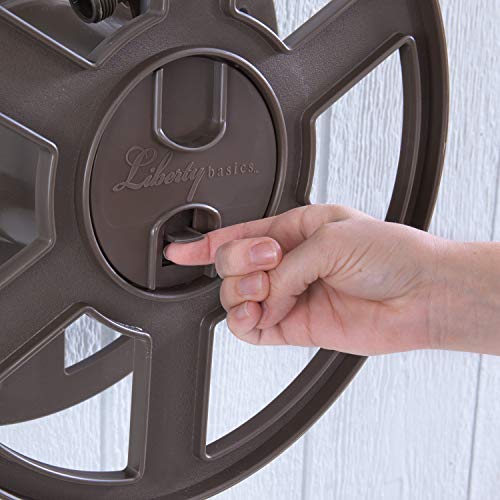 Liberty Basics 510 Wall Mount Hose Reel, Bronze
