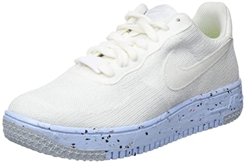 Nike Womens WMNS Air Force 1 Crater Flykni DC7273 100 White - Size 7W