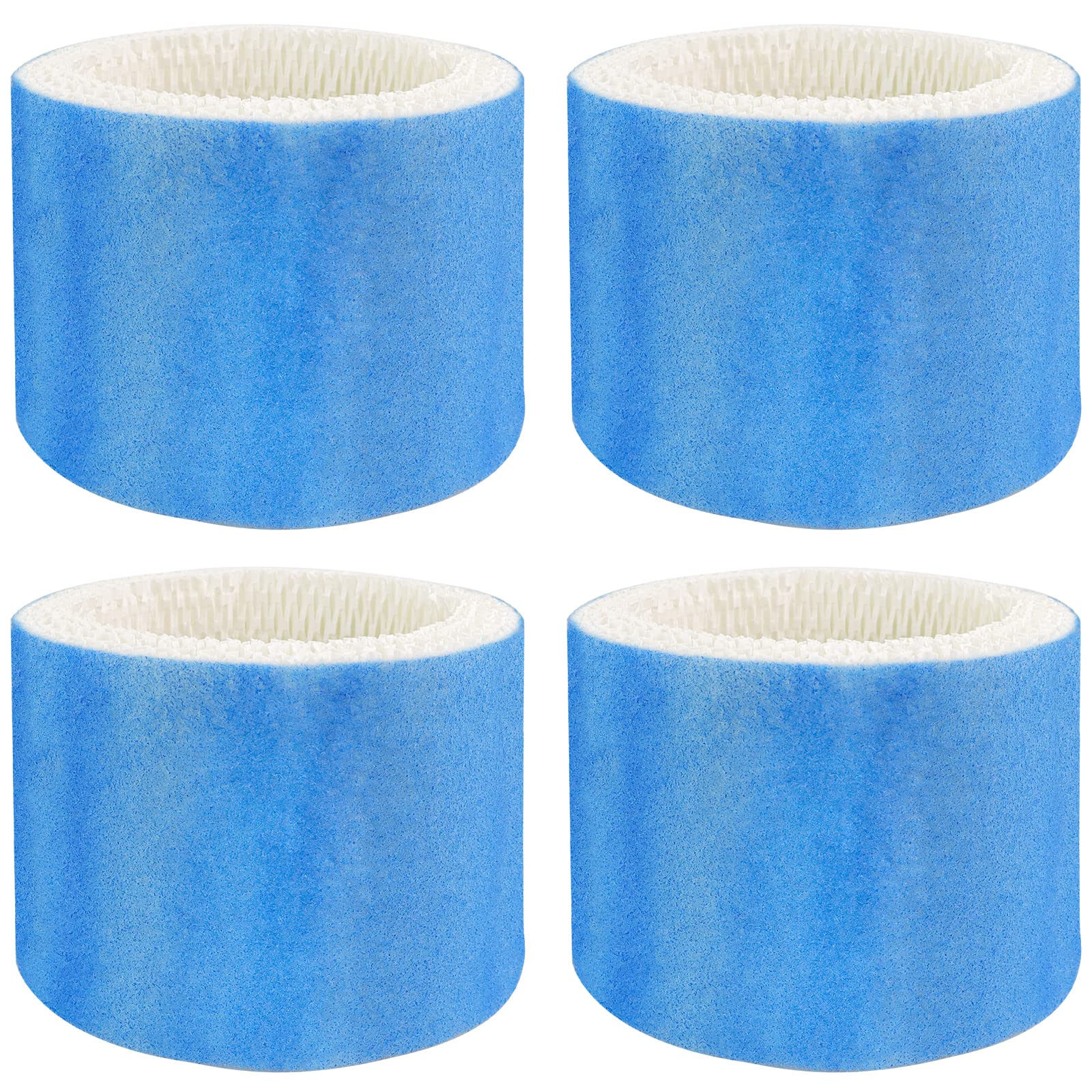 Funmit Humidifier Filters Replacement for Honeywell Humidifier Filter HAC-504 HAC-504AW and Honeywell Filter A, Replacement for Honeywell HCM-350 HCM-500 HCM600 Cool Mist Humidifiers, 4 Pack, Blue
