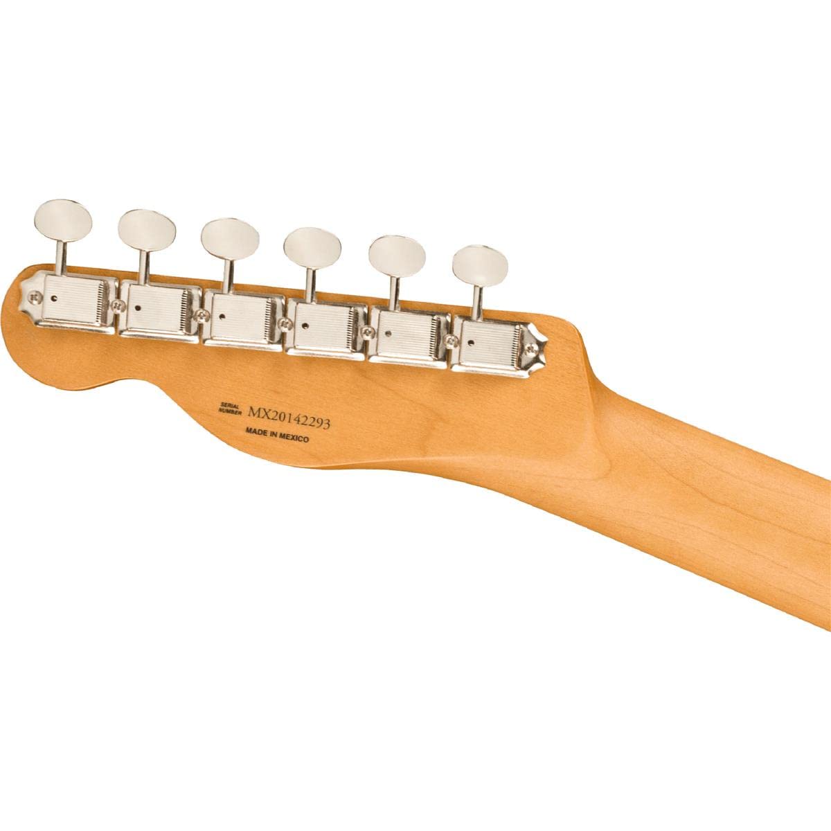 Fender Noventa Telecaster Electric Guitar, with 2-Year Warranty, Vintage Blonde, Maple Fingerboard