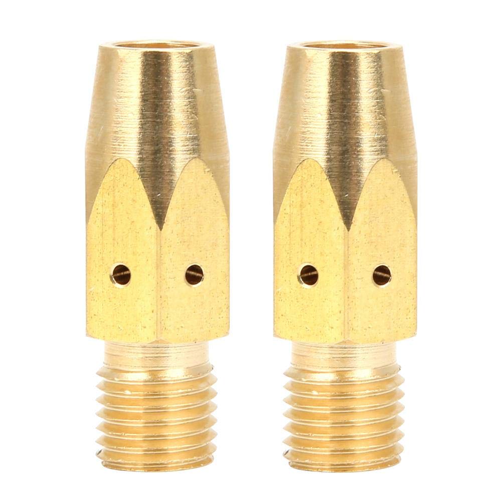 Contact Tip Adapter169728 for MIG Welder Gun Gas Diffuser Accessory for Miller M-25/M-40 for Hobart (2PCS)