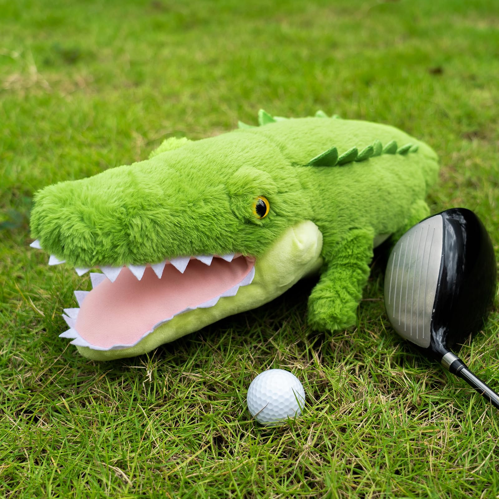 Funny Golf Headcover, Animals Plush Driver Headcover Hybrid Headcover, Golf Head Covers Gift for Men Women (Gopher-for Driver)