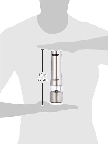 Russell Hobs 7922JP Electric Mill, Salt and Pepper, Pack of 2