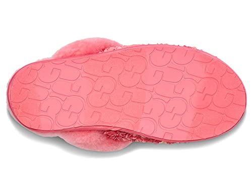 UGG Women's Scuffette II Chunky Sequin Slipper, Pink Jasmine, 5