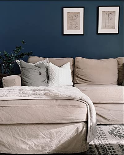 Decorative Knit Throw Pillow Cover Chiristmas Farmhouse Sweater Square Warm Cushion Cover for Couch, Bed, Home Accent Decor (Cream, (18x18 inches(45x45cm))