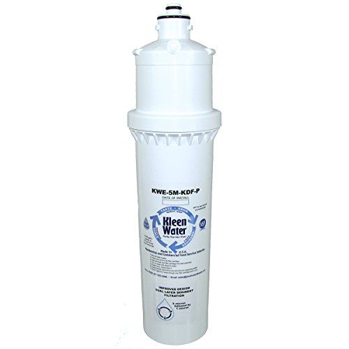 KleenWater A-KWE- 5M-KDF-P-2CB5-S Water Filter, Compatible Replacement for Everpure 2CB5-S EV9617-22