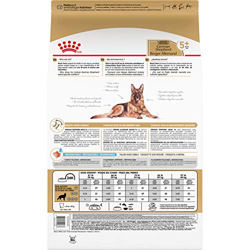 Royal CaninĀ® Breed Health Nutrition German Shepherd Adult 5+ Dry Dog Food, 28 lb