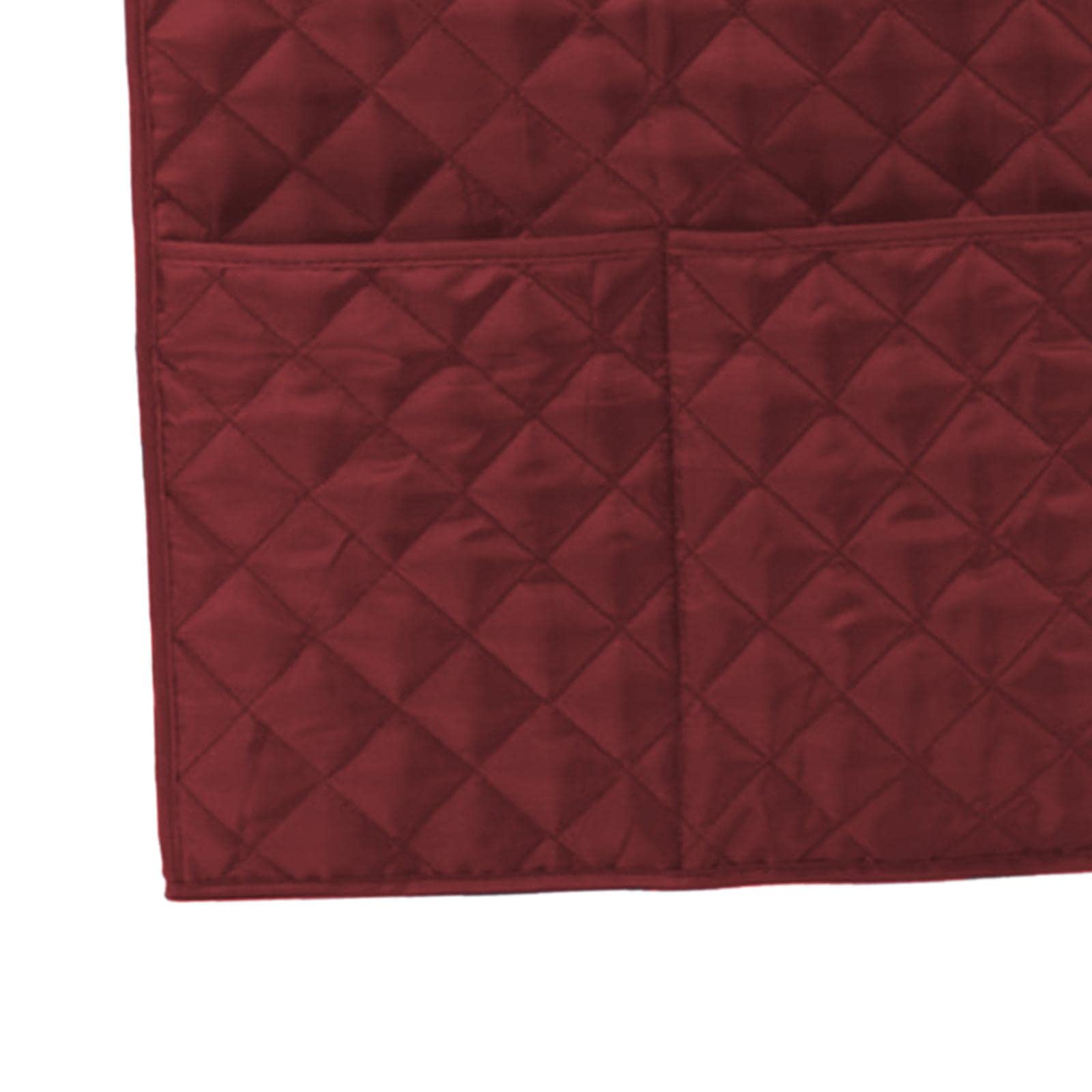 KLKCMS Coffee Machine Cover, Espresso Machine Quilted Protective Cover, Kitchen Appliance Covers, , red
