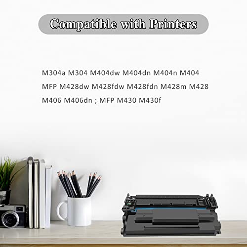 TOPRINT【with Chip Compatible Toner Cartridge 58X CF258X(58A CF258A) High Capacity 10000 Pages for HP M304a M404dw M404dn M404n M428dw M428fdw M428fdn M428m M406dn M430f M304 M404 M428 M406 M430