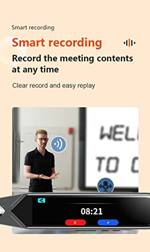 Language Translator with Camera, 5.0 LCD Touchscreen, Camera & Voice Translator, Translator Pen Scanner, OCR Reading Pen with Text to Speech, WiFi Connection, 112 Languages