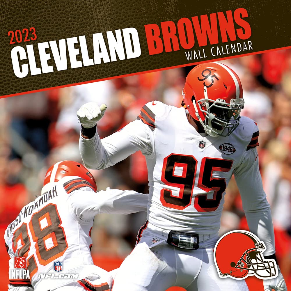 Turner Licensing Cleveland Browns 2023 12" x 12" Team Wall Calendar