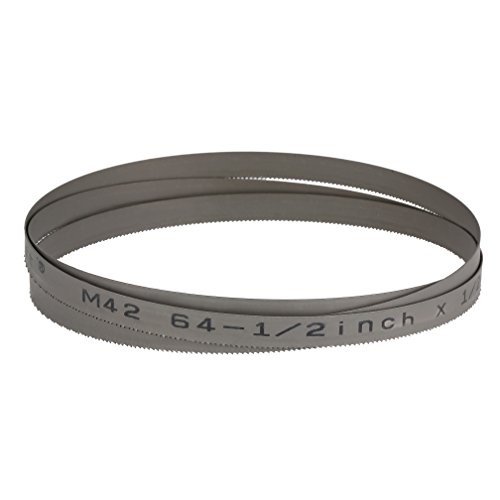 Imachinist S6412121014 Bi-Metal Band Saw Blades 64-1/2" X 1/2" X 10/14TPI Variable Teeth M42 for Metal