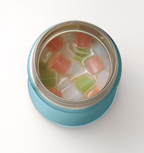Zojirushi Stainless Steel Food Jar, 25-Ounce, Aqua Blue