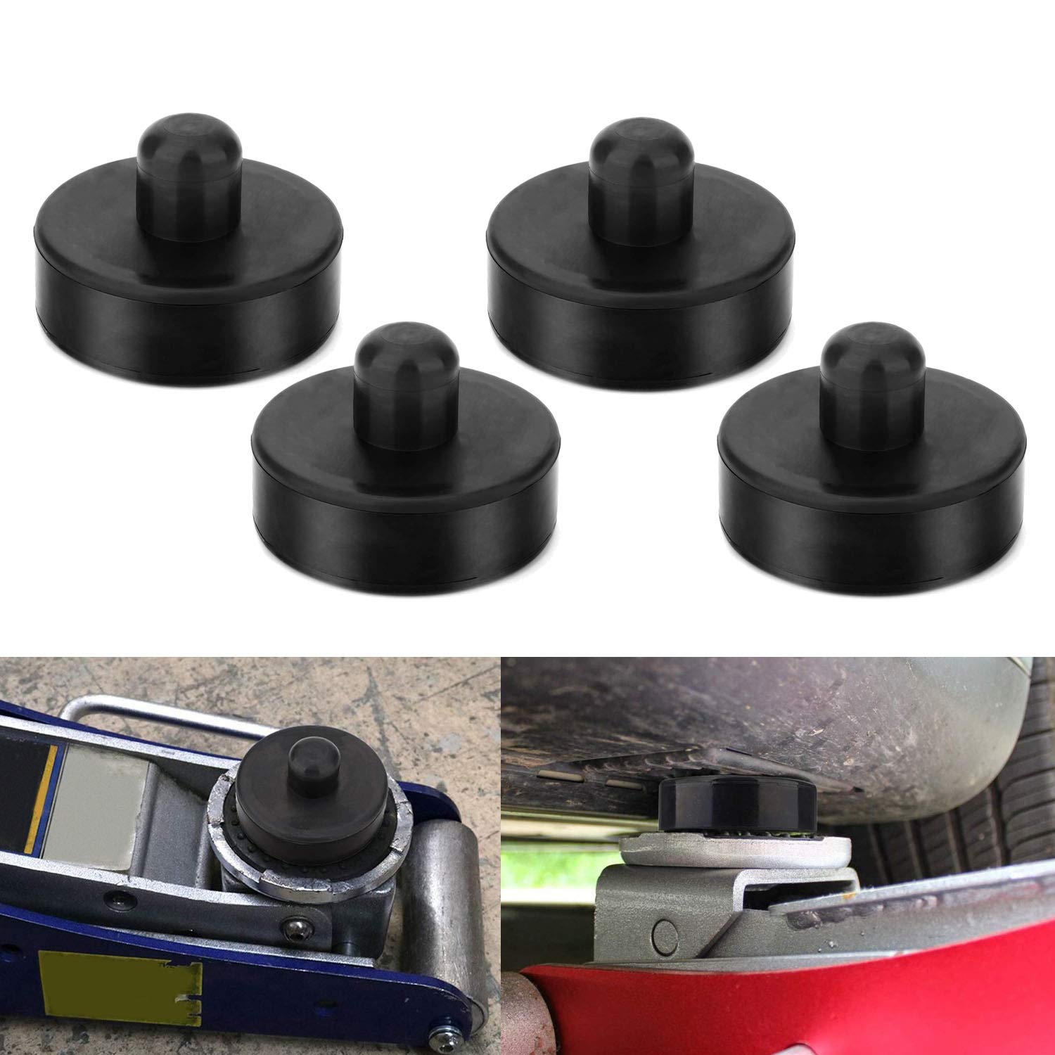 CPROSP 4 Pack Tesla Model 3 Jack Pad Adapter, Lifting Jack Pad for Tesla Model S 3 X Y