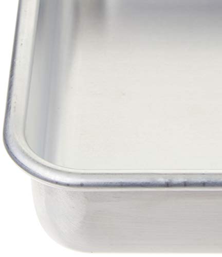 Nordic Ware - 47500 Nordic Ware Naturals Aluminum Commercial 8" x 8" Square Cake Pan, 8 by 8 inches, Silver