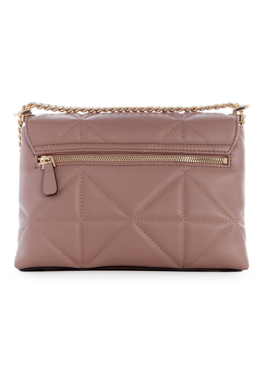 GUESS Ellery Convertible Crossbody Flap Rosewood One Size