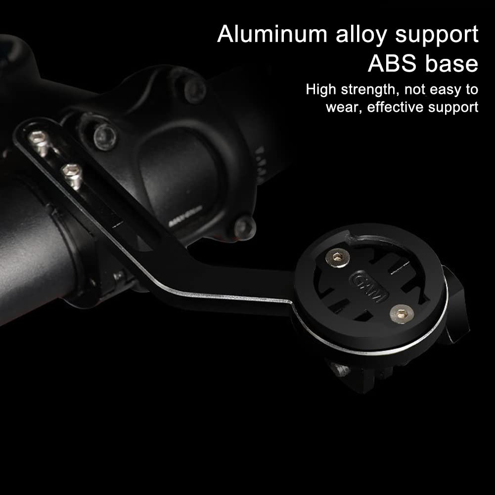 EMVANV Bike Mount, Bike Computer Mount Bracket Holder, Bicycle Handlebar Mount Out Front Handlebar Mount Fit for G-Armin Edge(Black)
