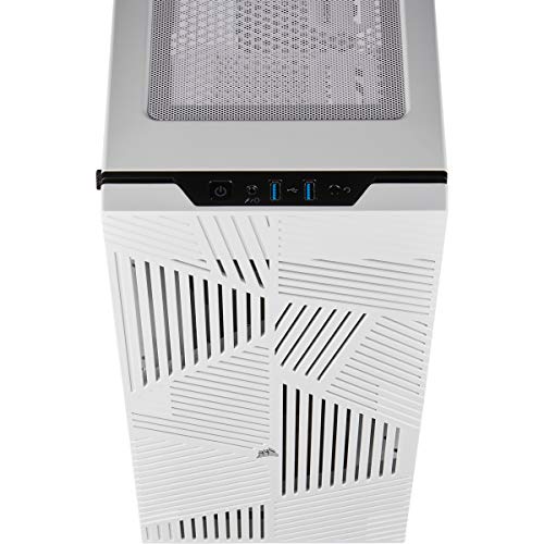Corsair 275R Airflow Tempered Glass Mid-Tower Gaming Case - White