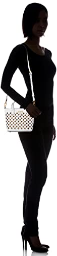 GUESS Womens Aqua Mini Tote Crossbody, White, One Size US