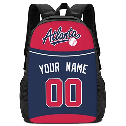 INAOO Backpack Atlanta Personalized Bags for Men Women Gifts