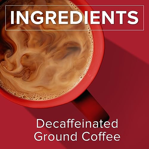 Folgers Simply Smooth Mild Roast Ground Coffee, 23 Ounce (Pack of 6), Gentle on Your Stomach (Packaging May Vary)