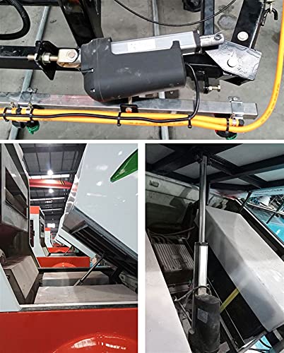 Linear Actuator Motor 24V DC Heavy Duty High Force Electric Telescopic Rod IP 66 Protection for Industrial Agriculture (Speed : 30mm/s-4000N(400kg), Stroke : 400mm)
