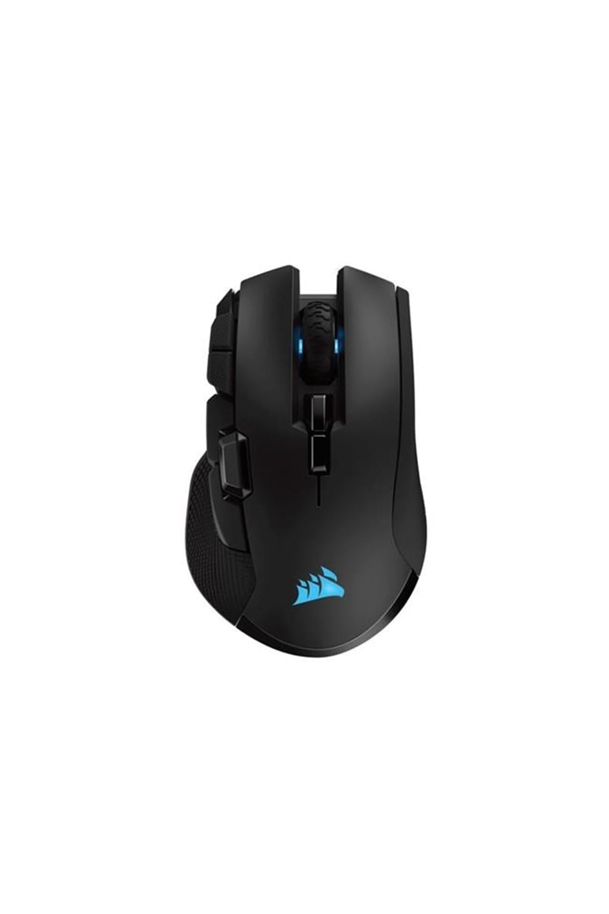 Corsair Ironclaw Wireless RGB, Rechargeable Wireless Optical Gaming Mouse with Slipstream Technology (18,000 DPI Optical Sensor, 3-Zone RGB Multi-Colour Backlighting), Black