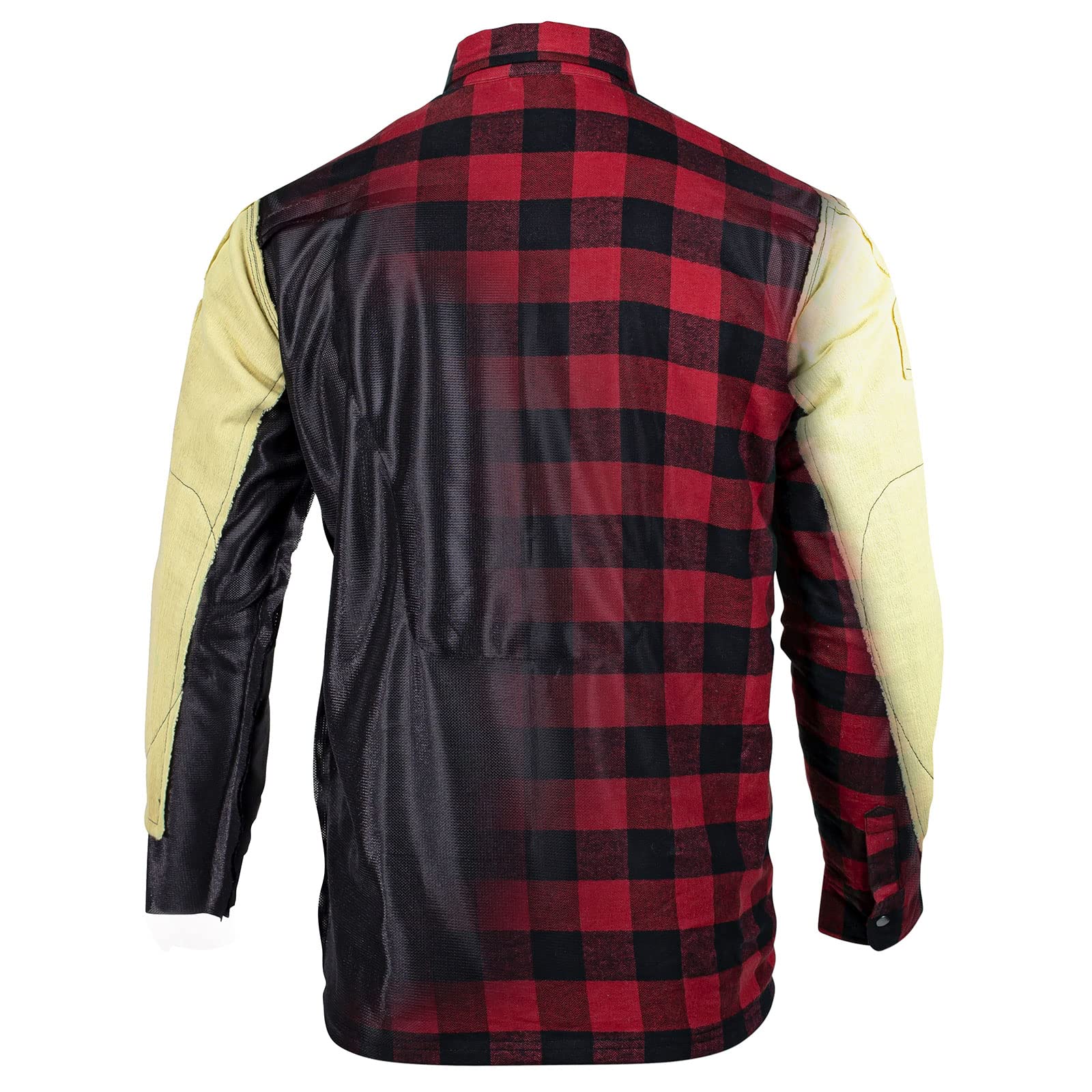cortech Bender Flannel Shirt with CE Armor for Motorcycle Riding
