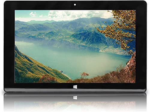 Fusion5 10" Windows 11 FWIN232 Plus S1 - Ultra Slim Windows Tablet PC (4GB RAM, USB 3.0, Micro HDMI, Quad-Core CPU, IPS HD Display, 5MP and 2MP Cameras, Bluetooth 4.0, Windows 11 Pro) (64GB)