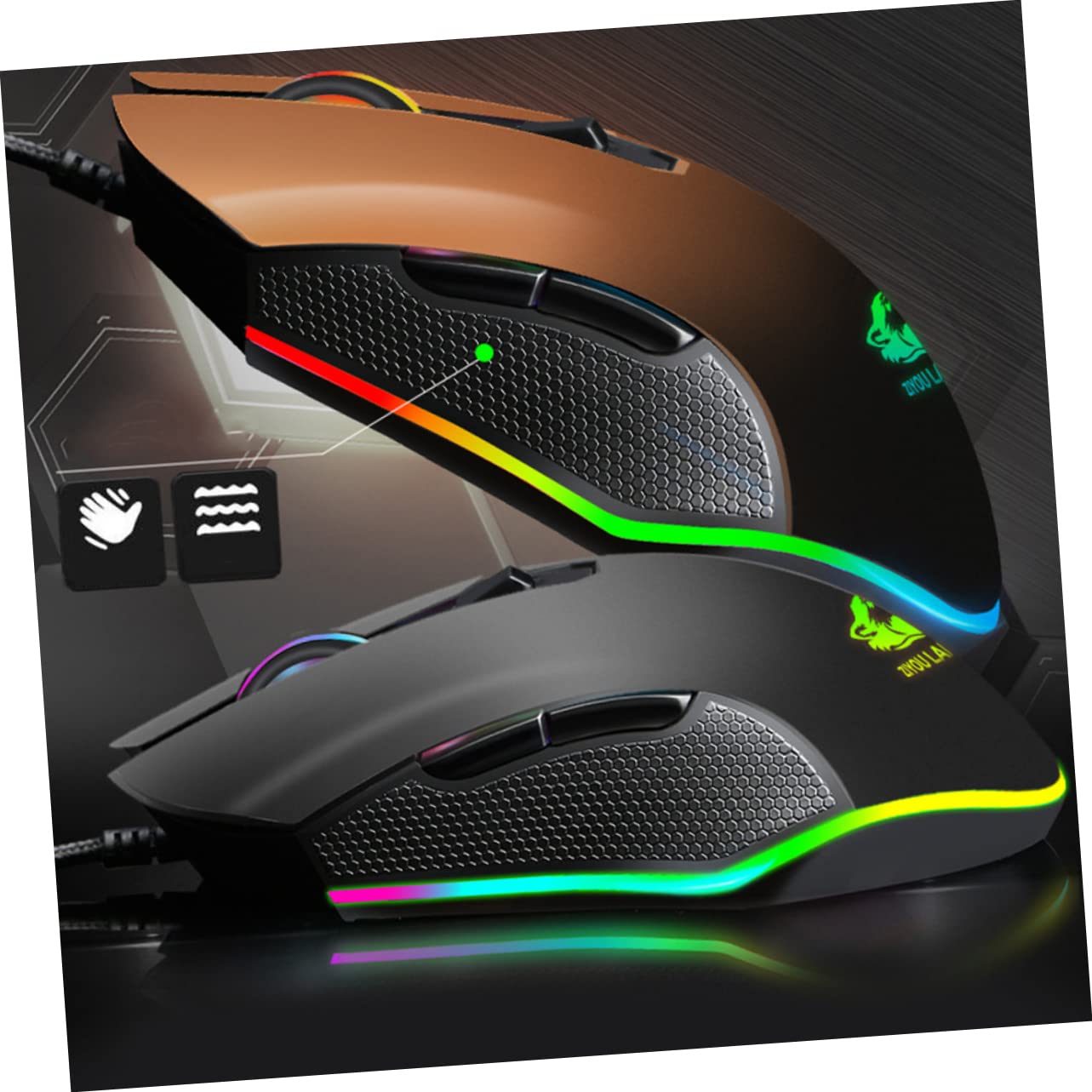 KOMBIUDA Mini Mouse Mechanical Keyboards Computer Keyboard Half Keyboard Gaming Small Gaming Keyboard Gaming Keyboards Play Game Keyboard Computer Game Keyboard E-Sport Keyboard Set t1
