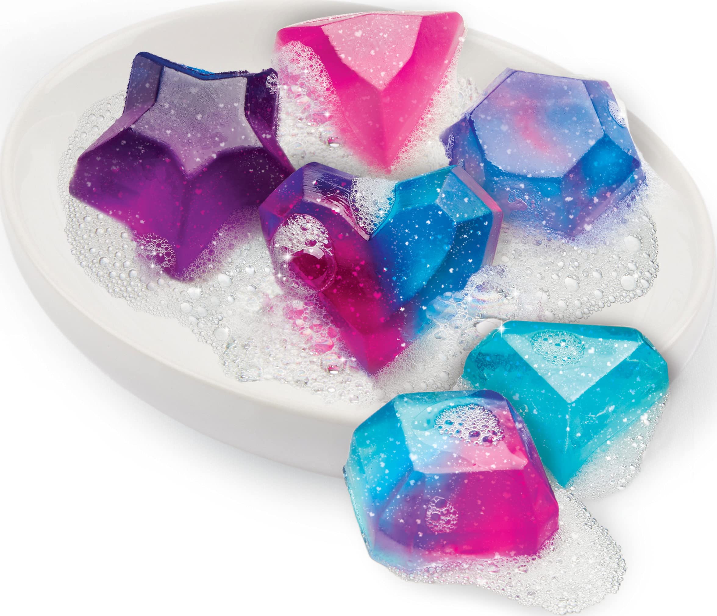 Cool Maker, Handcrafted Gem Soaps Activity Kit, Makes 8 Soaps, for Ages 8 & Up